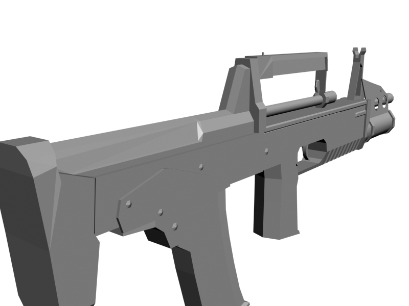 a-91 assault rifle obj