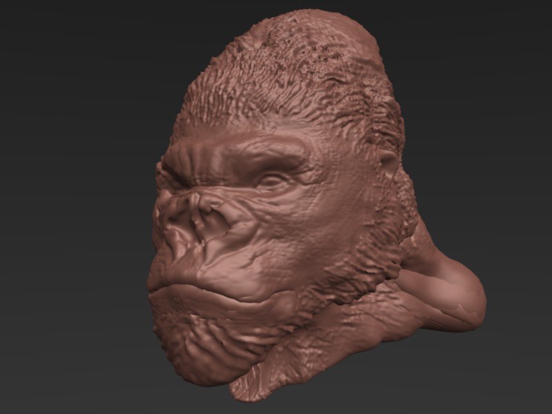 king kong 3d model