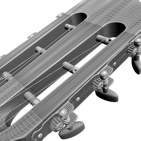 music instruments v8 3d model