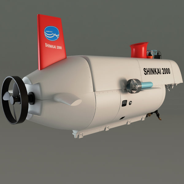 research submersibles 3d model