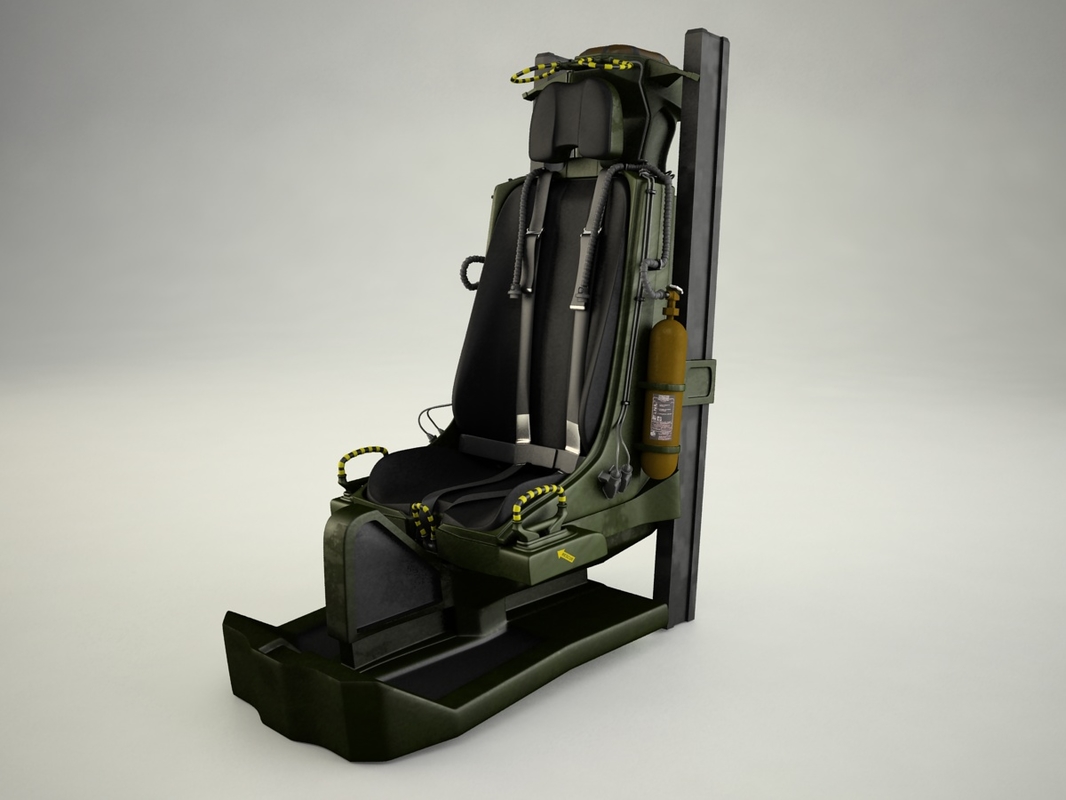 ejection seat 3d model