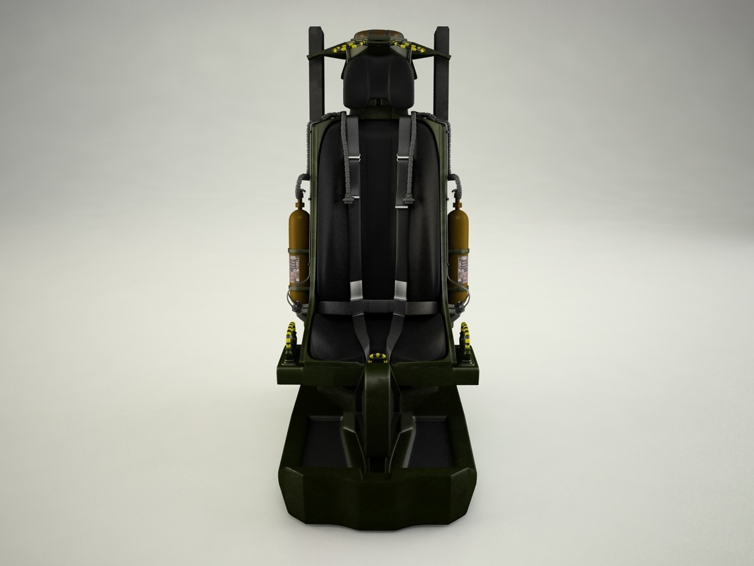 ejection seat 3d model
