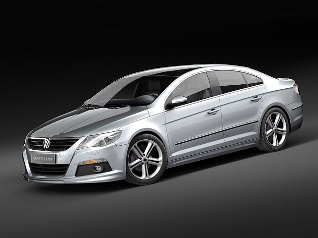 3D модель Volkswagen Passat CC R-line - TurboSquid 551649