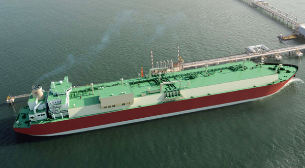 q-max carrier lng mozah 3d model
