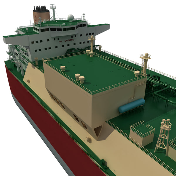 q-max carrier lng mozah 3d model