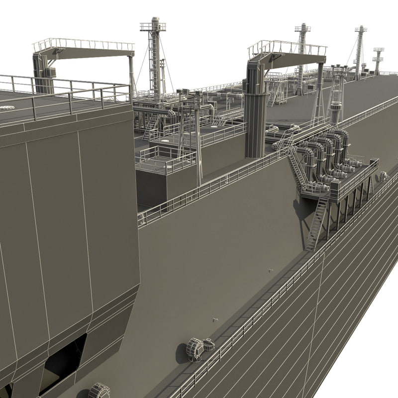 q-max carrier lng mozah 3d model