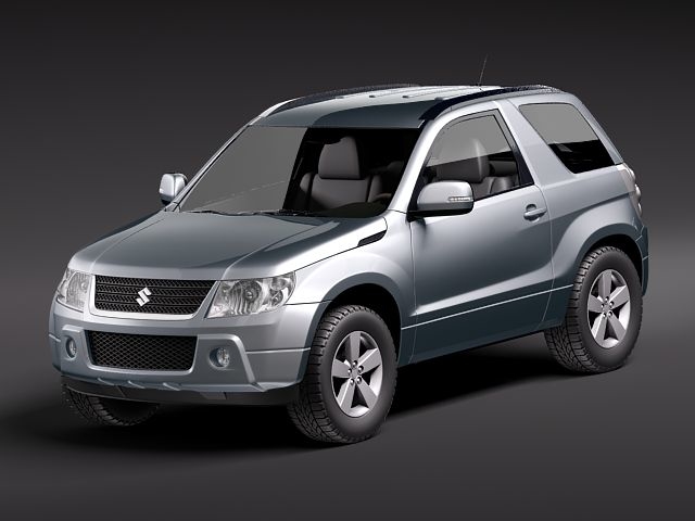 suzuki grand vitara 3door 3d model