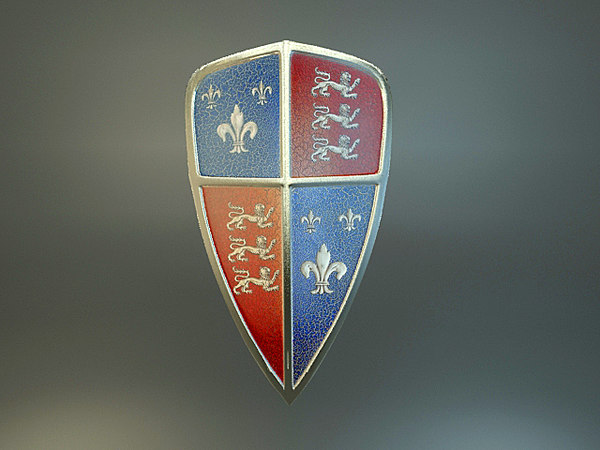 shield black prince 3d model