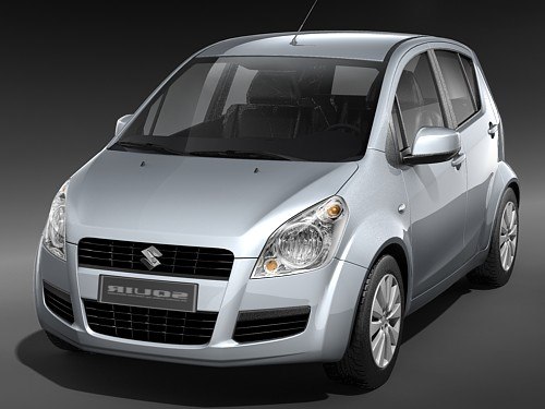 suzuki splash 3d model