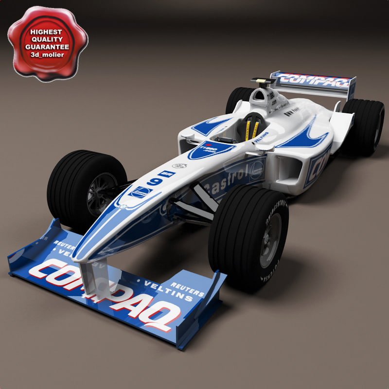 realistic compaq f1 3d model