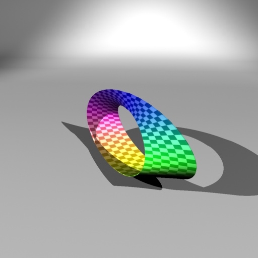 moebius mobius strip 3d model