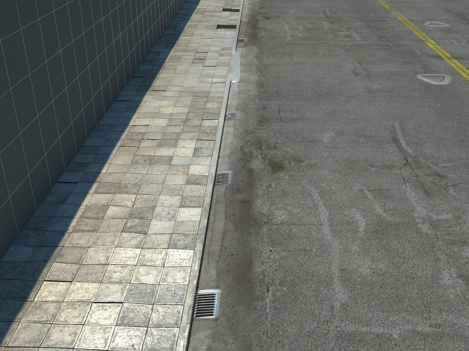 modelo 3d Paquete de aceras fotorrealistas - TurboSquid 551915