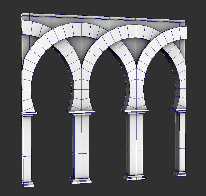 arch architecture 3d model