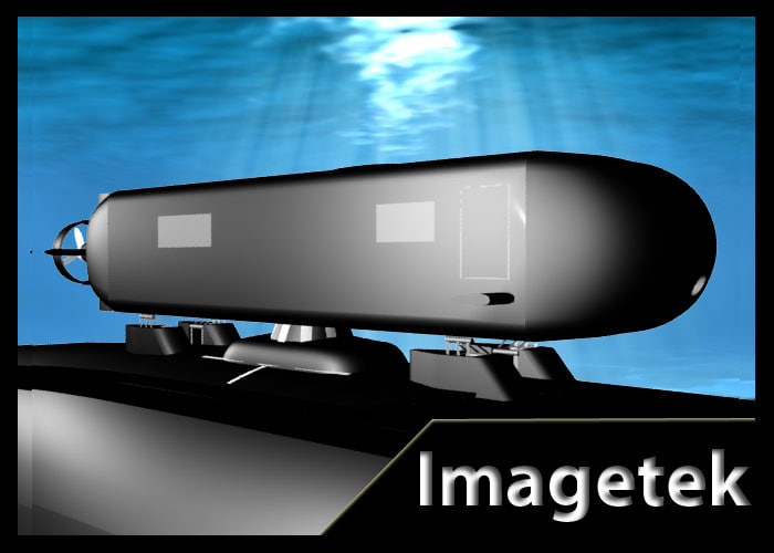 navy asds submersible vehicle 3d model