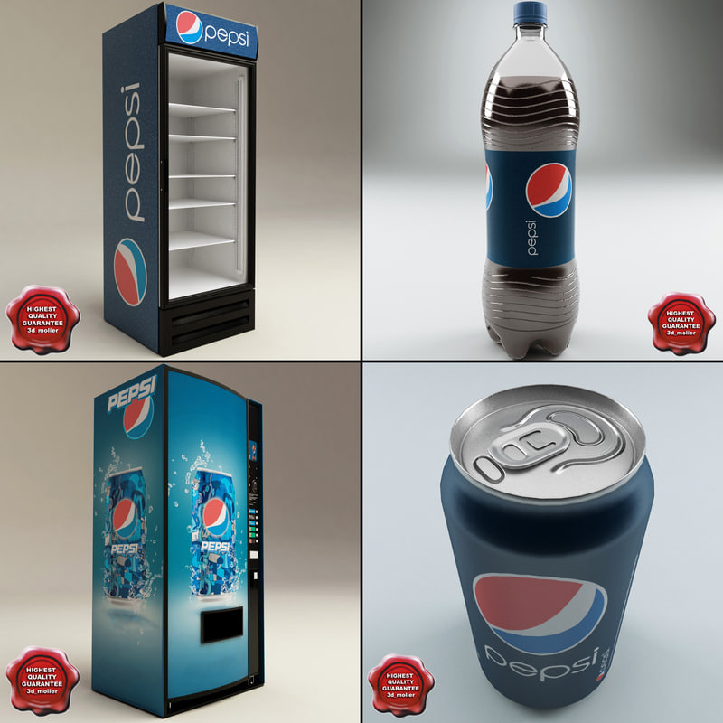 pepsi v4 3d model