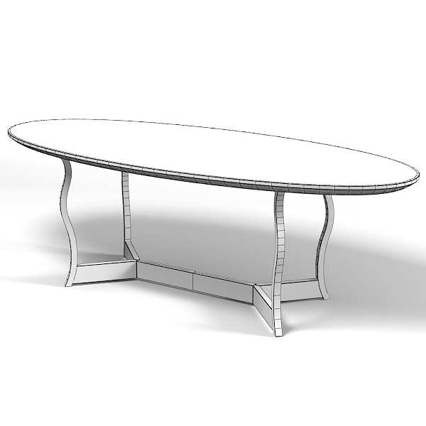 promemoria erasmo dining 3d model