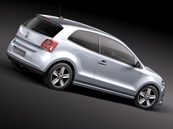 volkswagen polo 3d model