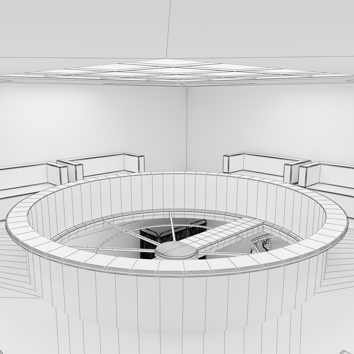 3d model medical operating room