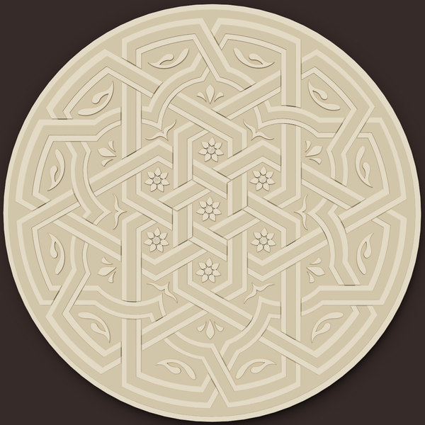 arabesque wall 3ds
