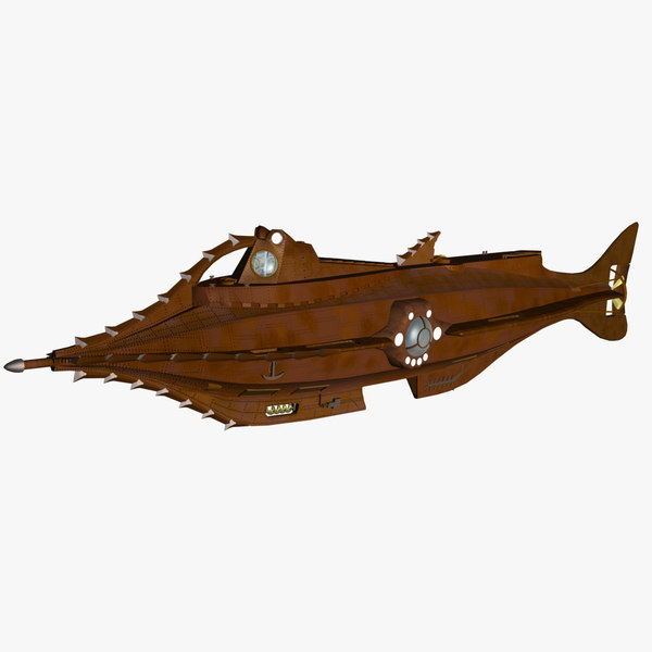 free submarine nautilus 3d model