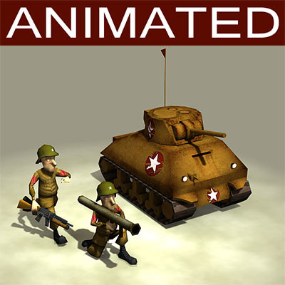 Tank Man 3D Models for Download | TurboSquid