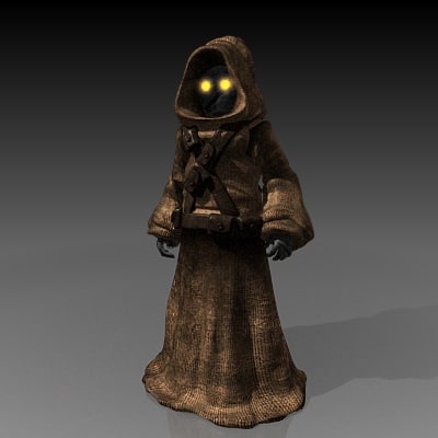 jawa character 3d model