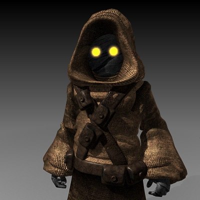 jawa character 3d model