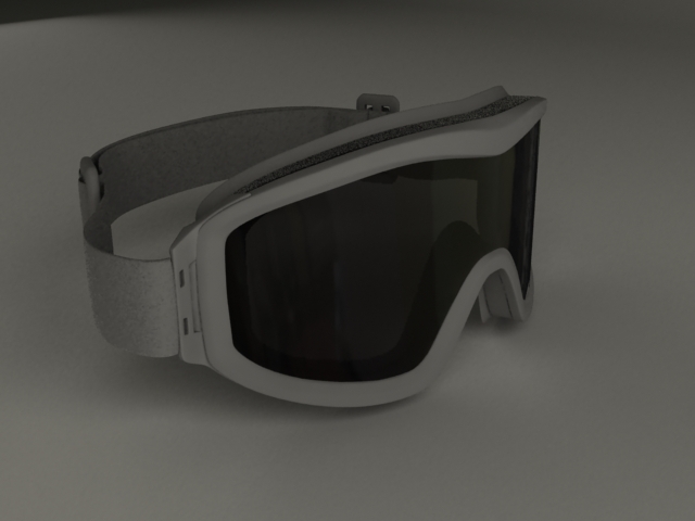 tactical goggles 3d model