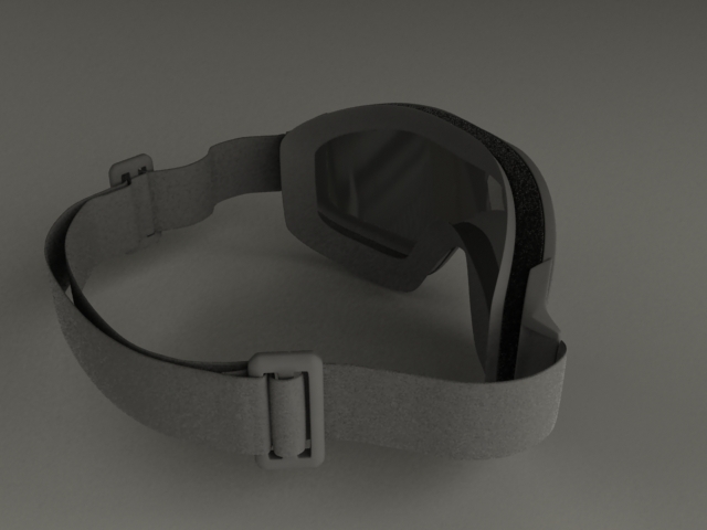 tactical goggles 3d model