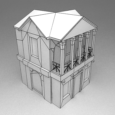 arab building 3d model