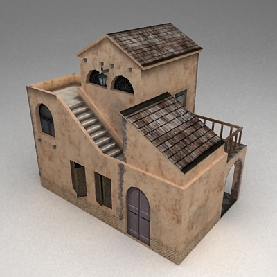 arab building 3d model