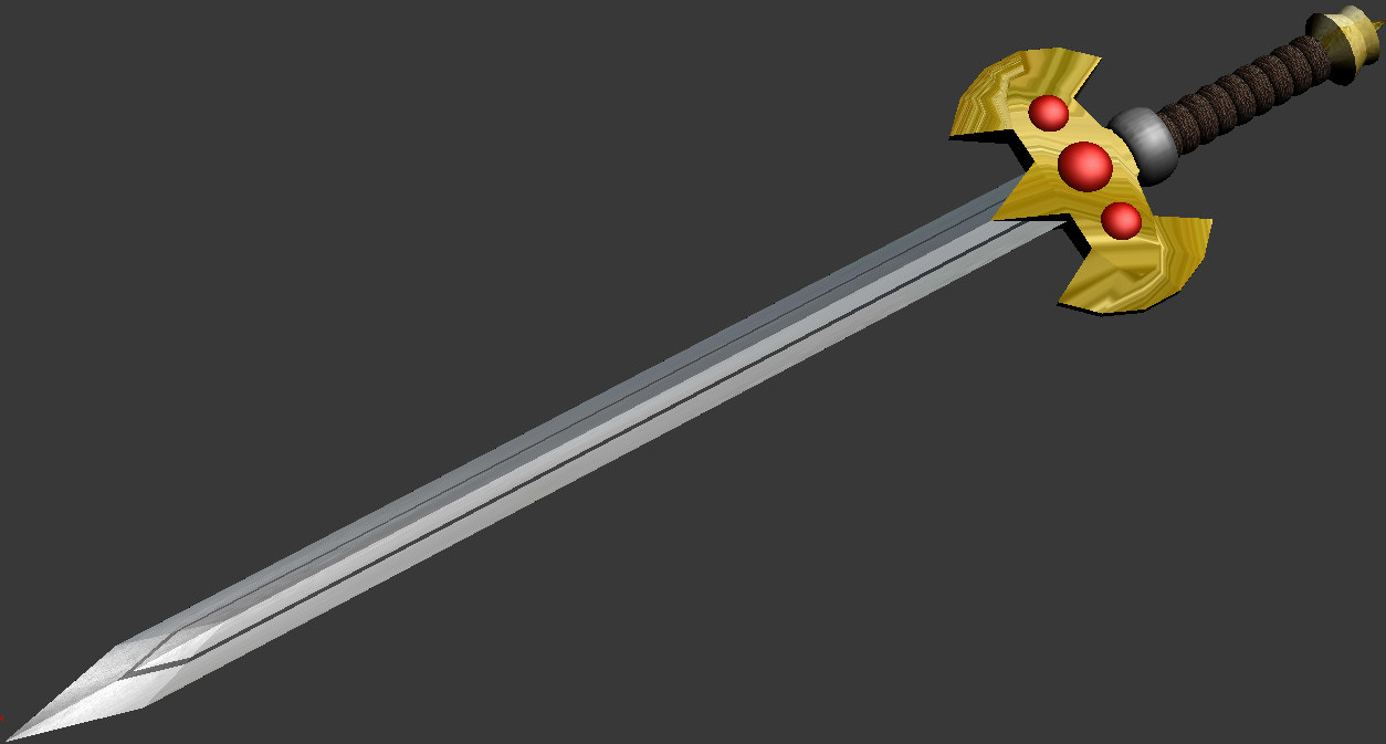 free sword 3d model