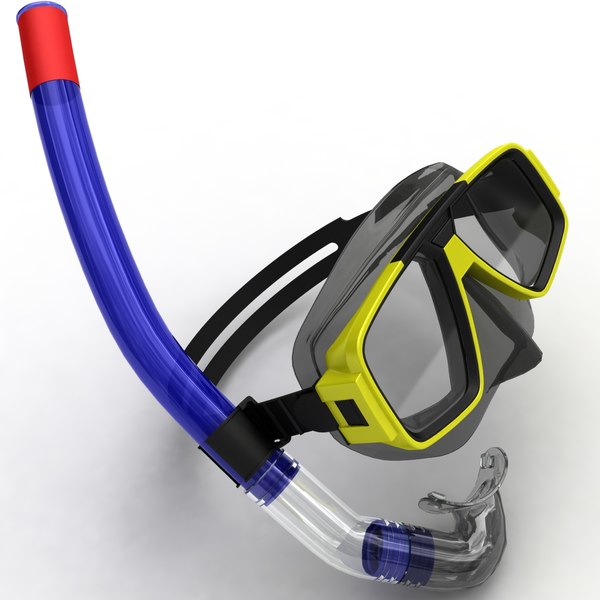 snorkel 3d model