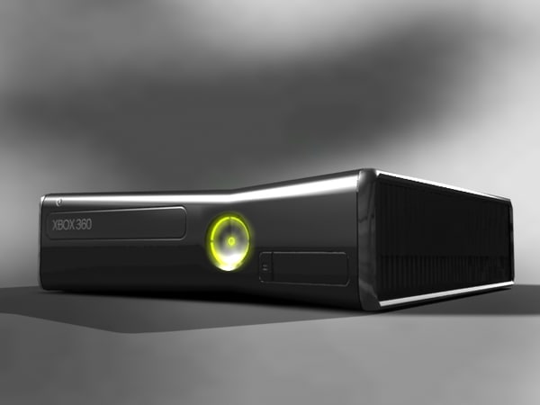 xbox 360 3d model