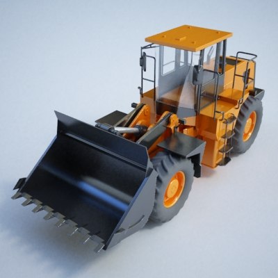 construction equipment - 3d model