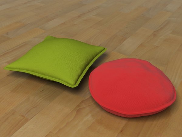 3D Cushion Models | TurboSquid