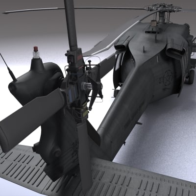 uh-60 blackhawk 3d model