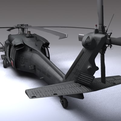 uh-60 blackhawk 3d model