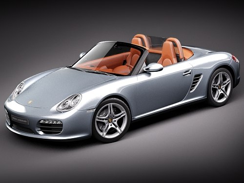 porsche boxster s sport 3d model