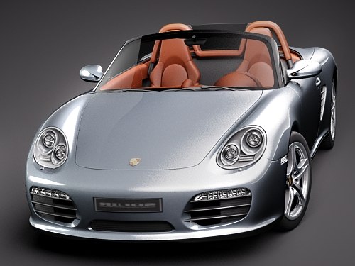 porsche boxster s sport 3d model