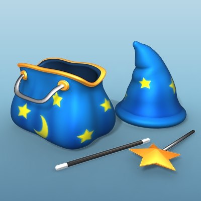 magic items 3d model