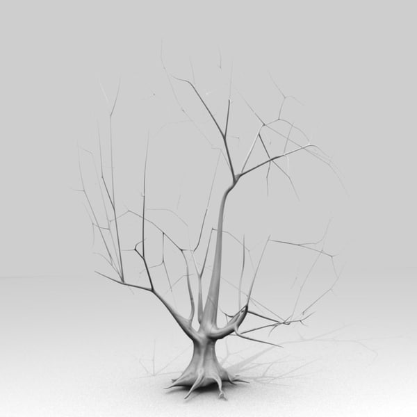 free obj model tree maple