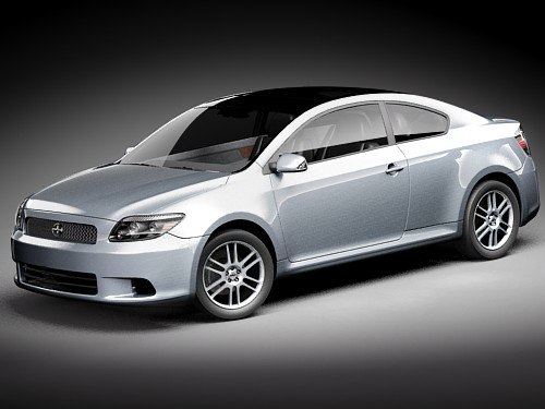 scion tc 3d model