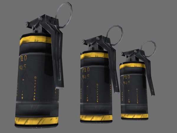 flash bang 3d model