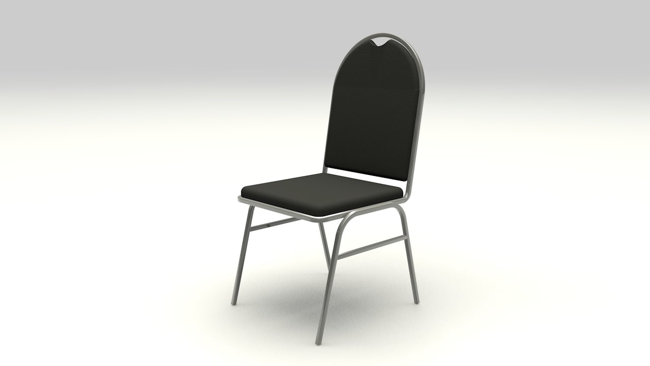 3d model banquet chair