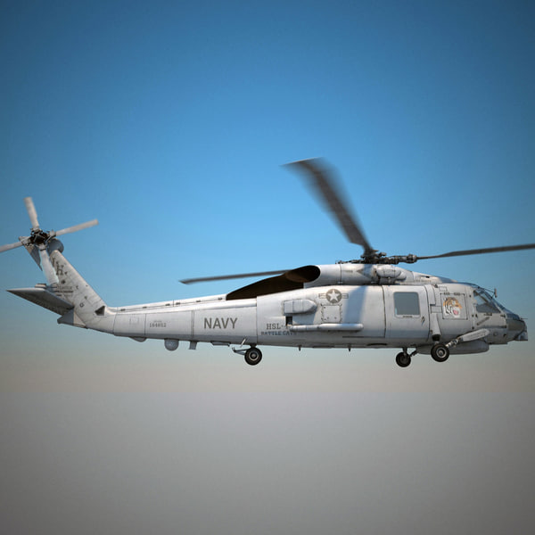 3d sikorsky sh-60 seahawk model