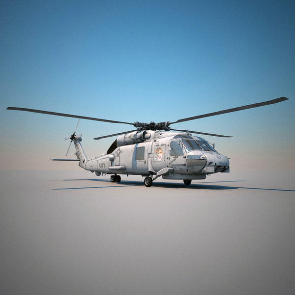 3d sikorsky sh-60 seahawk model