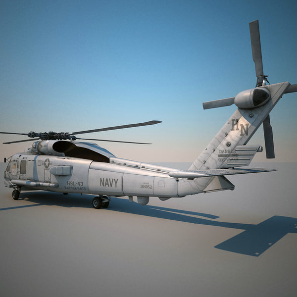 3d sikorsky sh-60 seahawk model