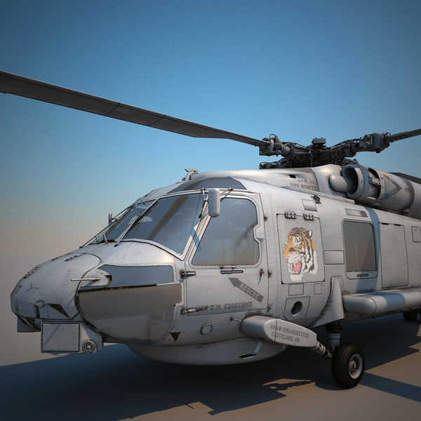 3d sikorsky sh-60 seahawk model