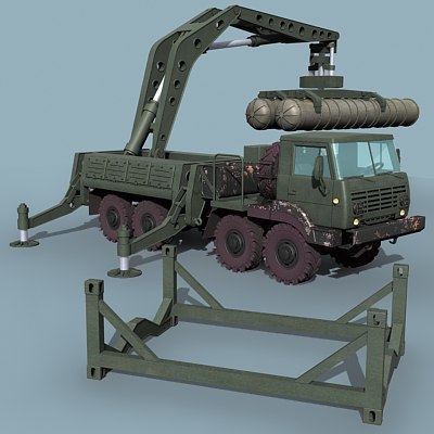 soviet sa-10 sa-20 loader 3d lwo